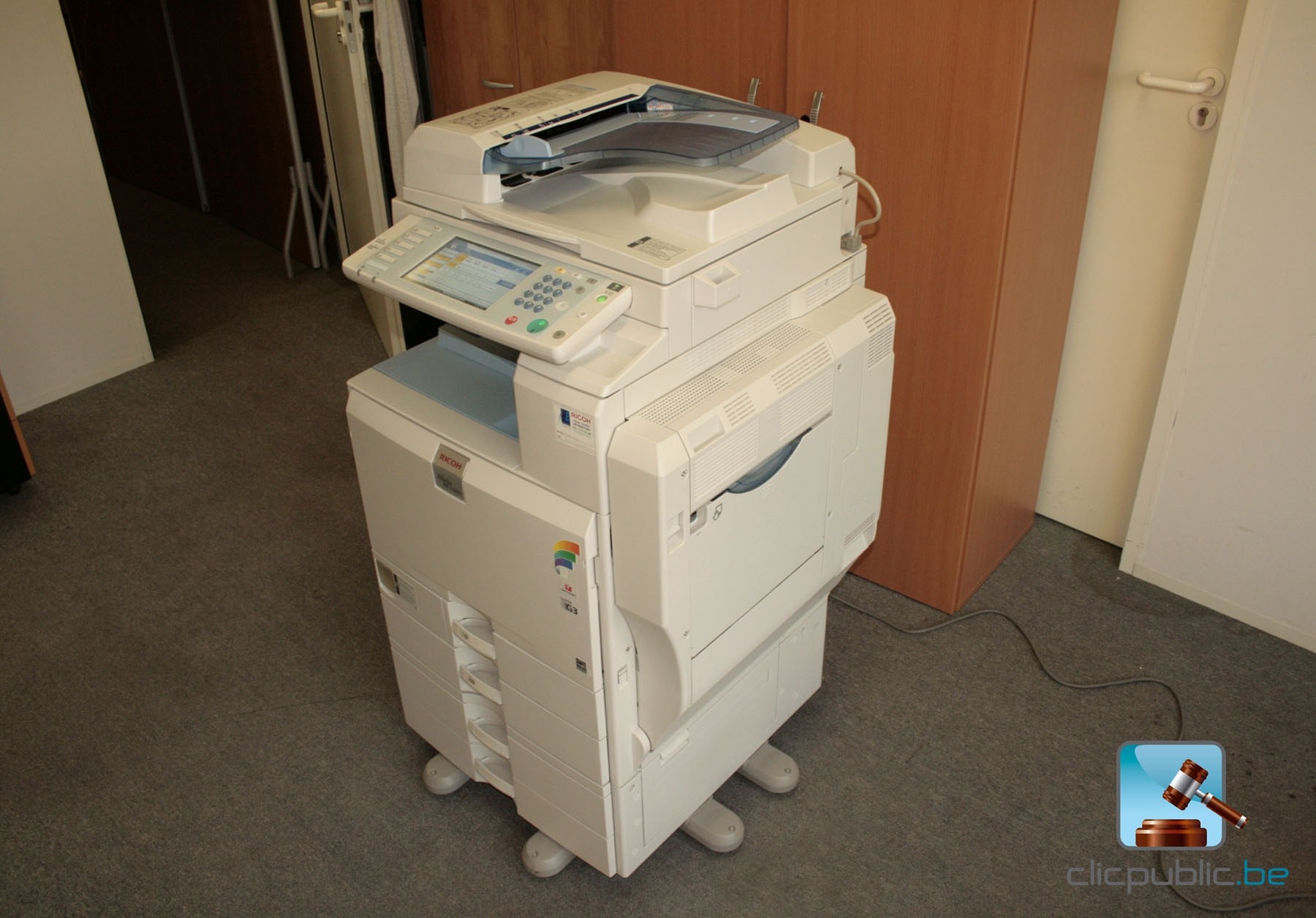 Copieur laser PRO multifonctionnel RICOH Aficio MP C2800 - Clicpublic ...