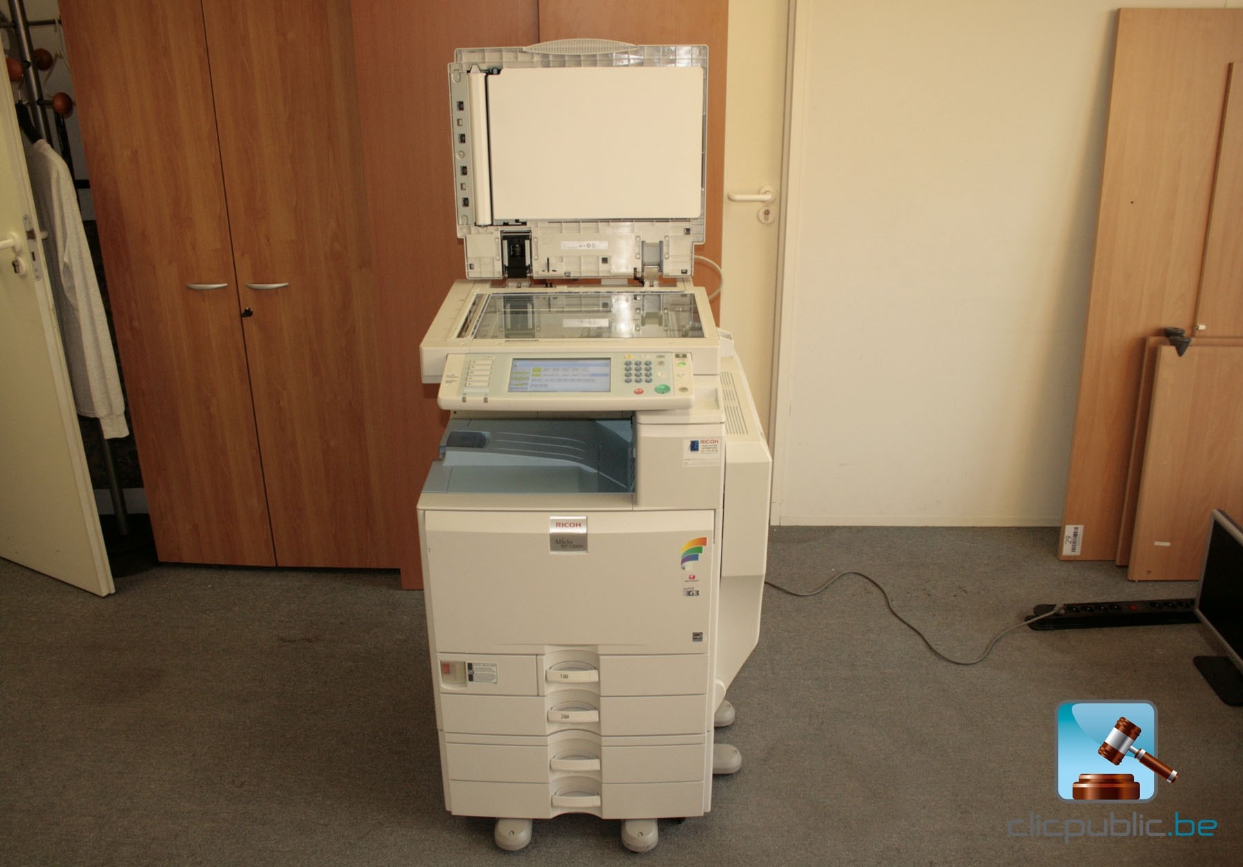 Copieur laser PRO multifonctionnel RICOH Aficio MP C2800 - Clicpublic ...