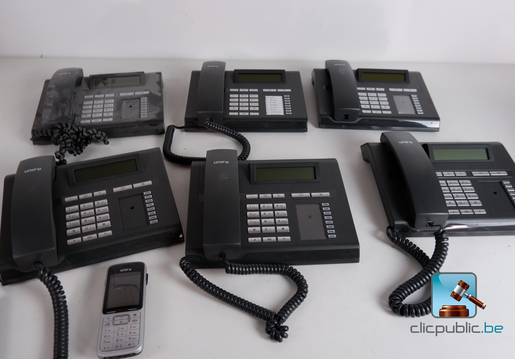 Matériel de téléphonie - Clicpublic.be, les ventes publiques en 1 clic.