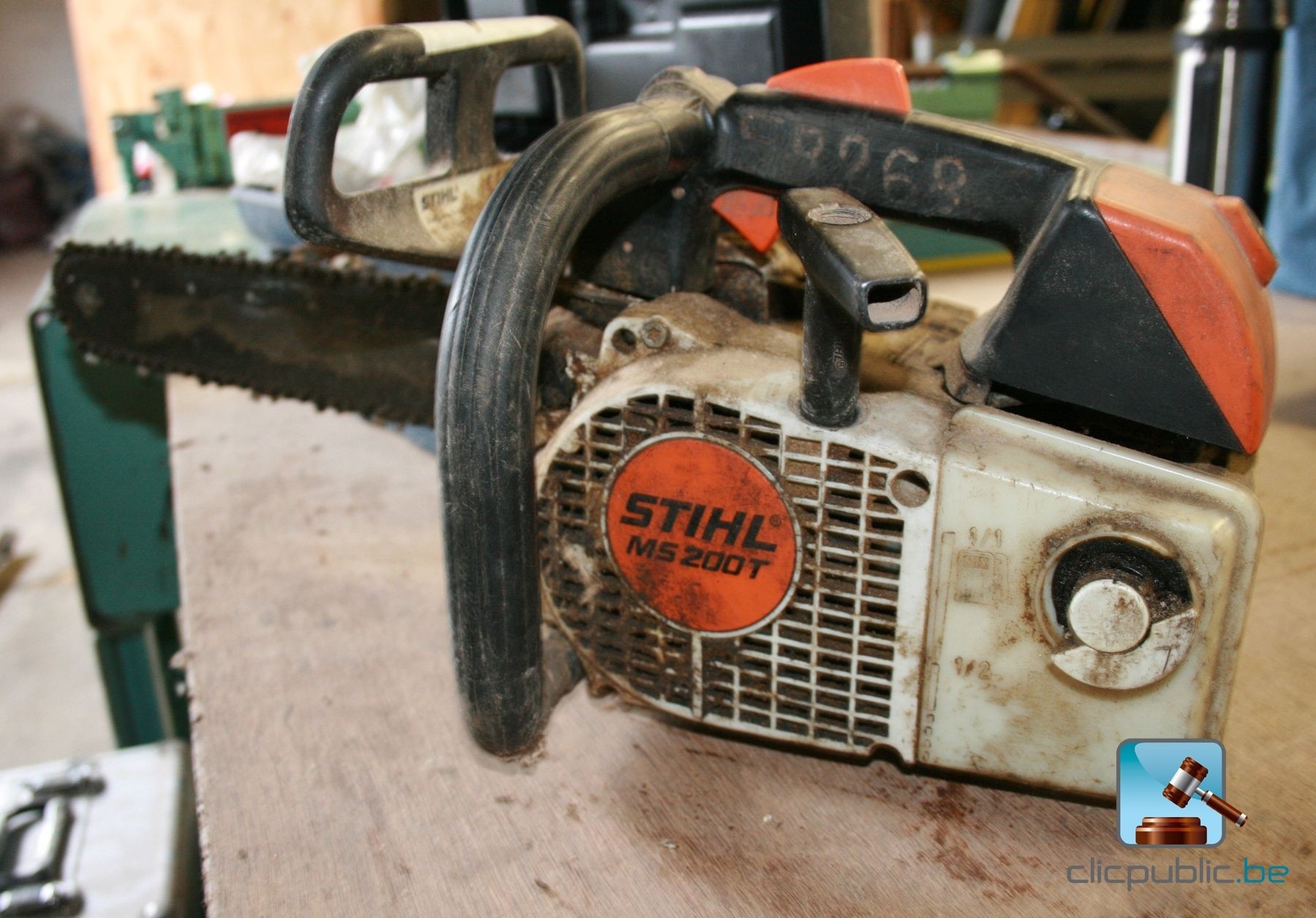 Tronçonneuse STIHL MS 200T thermique (Ref. 8) - Clicpublic.lu, les ...