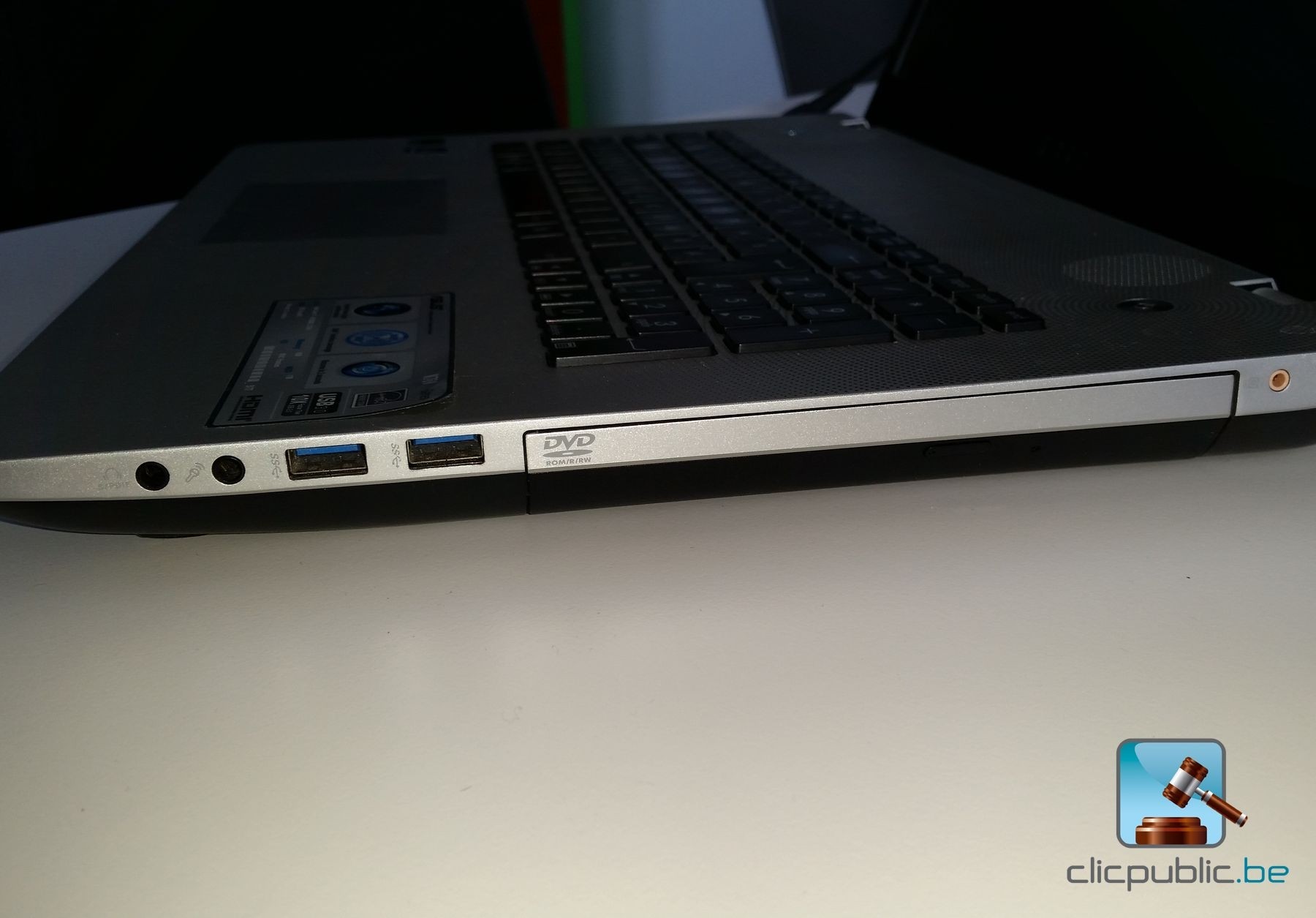 Ordinateur portable ASUS N76V - Windows 7 (Ref. 2) - Clicpublic.be, les ...