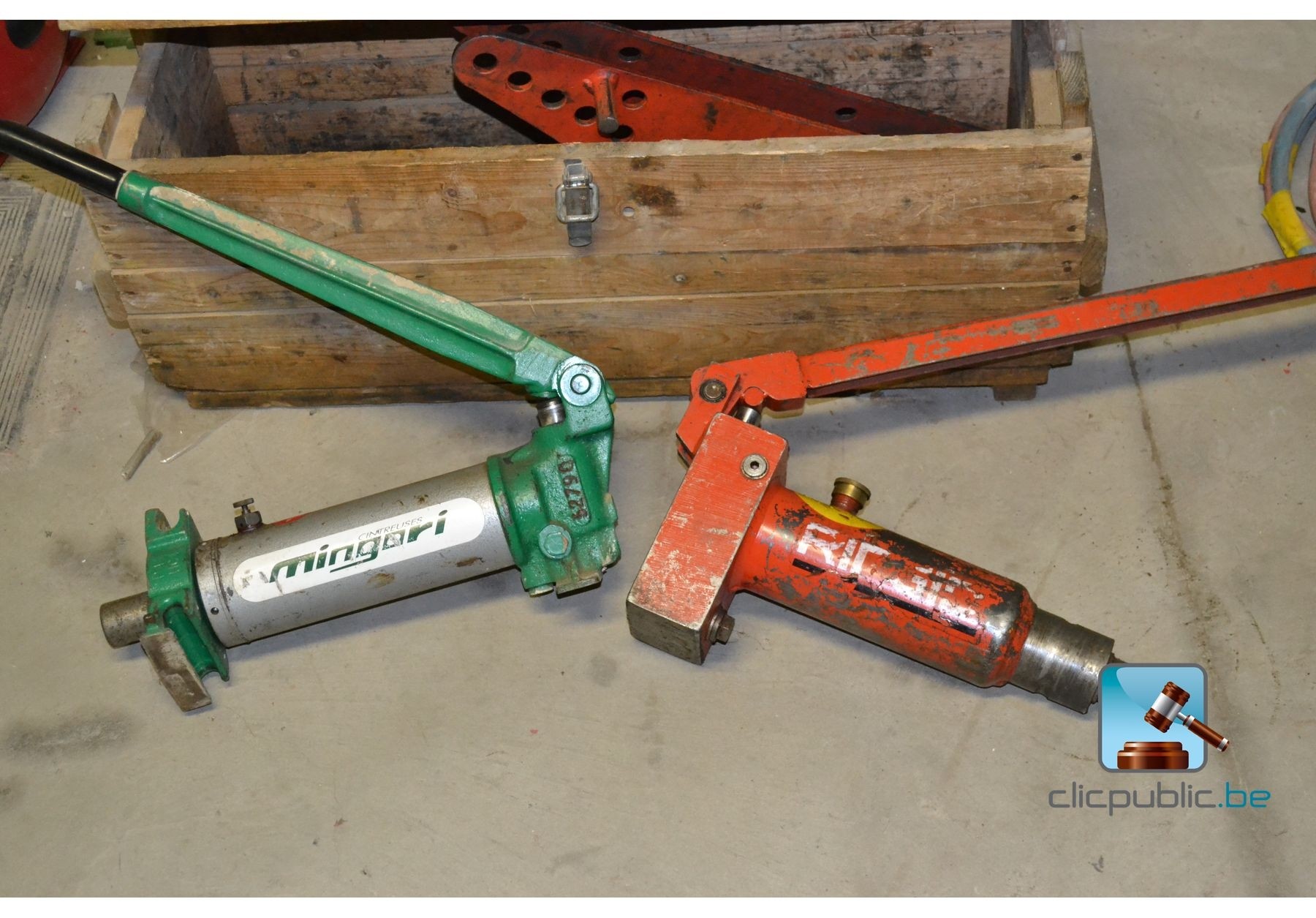 Cintreuses à tube RIDGID (Ref. 3) - Clicpublic.be, les ventes publiques ...