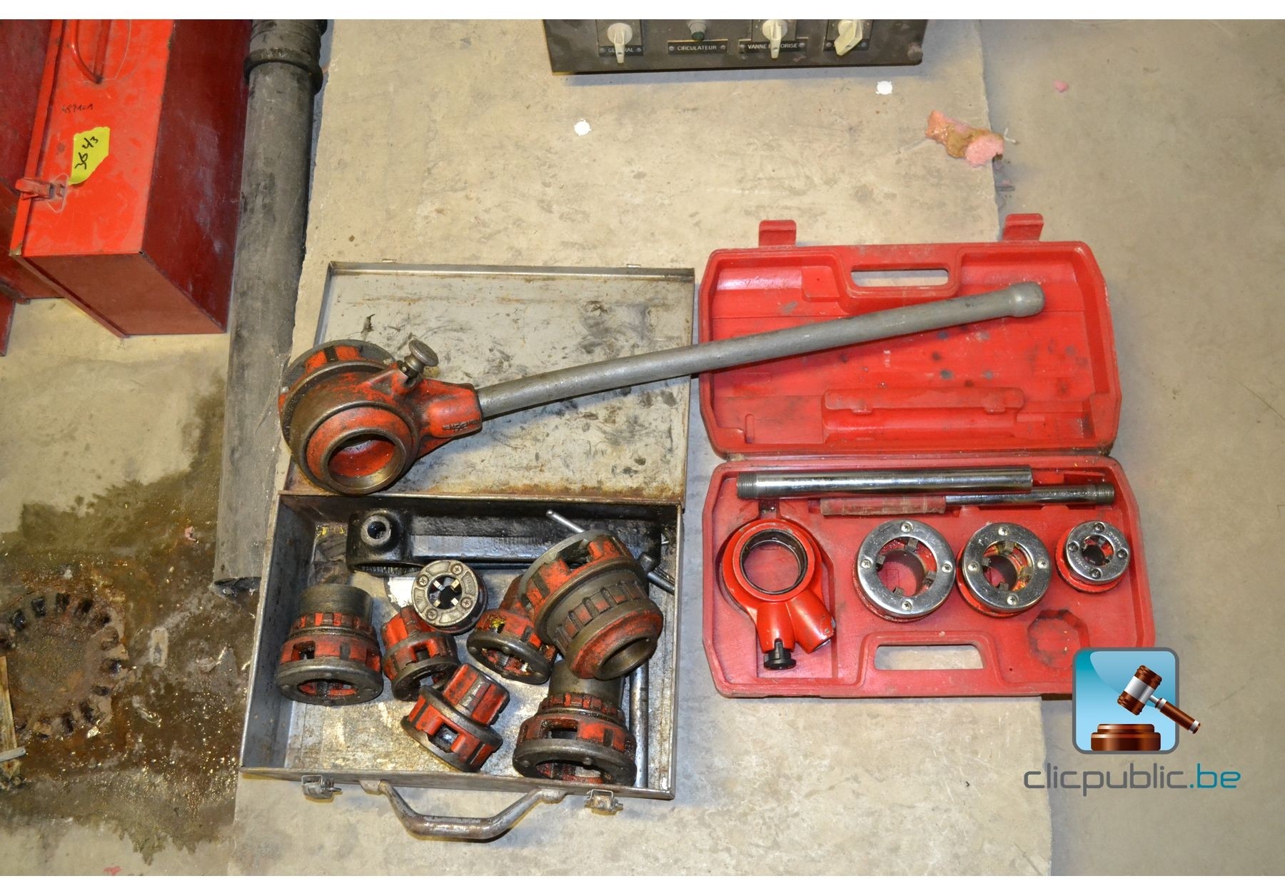 Filière RIDGID 450 avec son banc (Ref. 39) - Clicpublic.lu, les ventes ...
