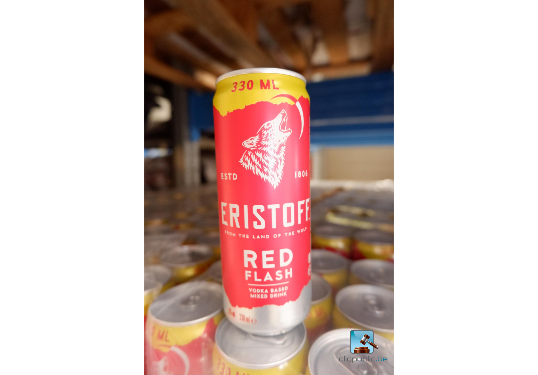 Grand lot d'ERISTOFF RED FLASH - Clicpublic.be, les ventes publiques en ...